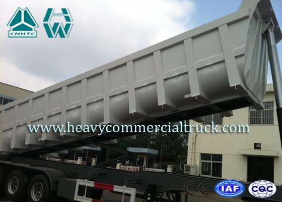 High Performance Longer Rear Tipper Semi Trailer For Cargo Transport