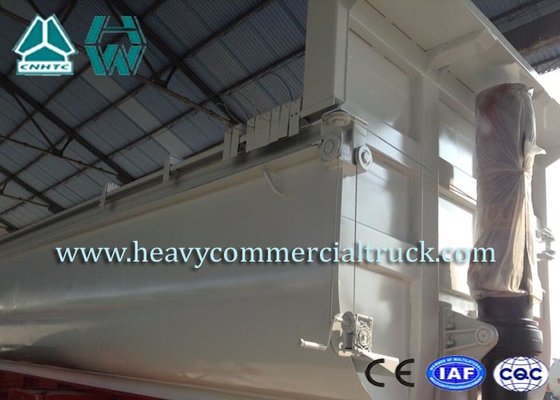 45CBM Hydraulic Cylinder Tri-axle Tipper Semi Trailer Heavy Duty Transport