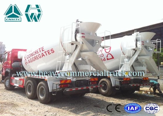 HOWO 6X4 Concrete Mixer Truck Anti Coagulation Concrete Mixing Truck