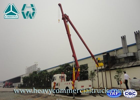 Electro Hydraulic Electric Aerial Platform Truck With Lifting Boom 14M - 16M