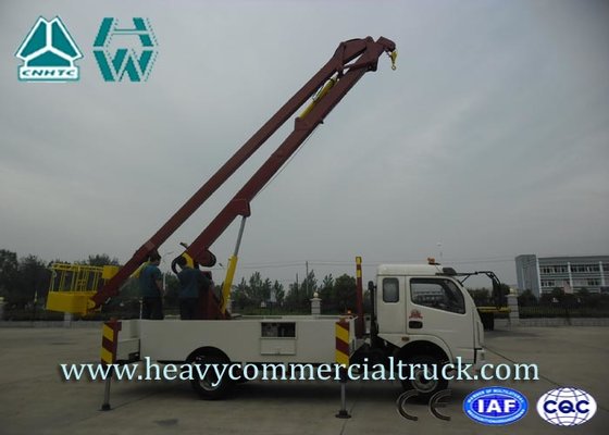 Electro Hydraulic Electric Aerial Platform Truck With Lifting Boom 14M - 16M