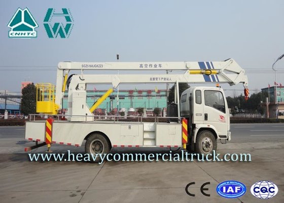 Light Duty Aerial Ladder Truck Mounted Boom Lift Aerial Work Platform