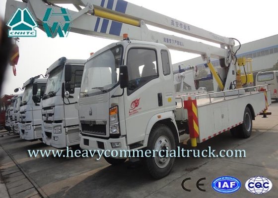 Light Duty Aerial Ladder Truck Mounted Boom Lift Aerial Work Platform