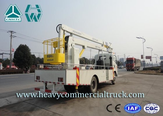 Light Duty Aerial Ladder Truck Mounted Boom Lift Aerial Work Platform