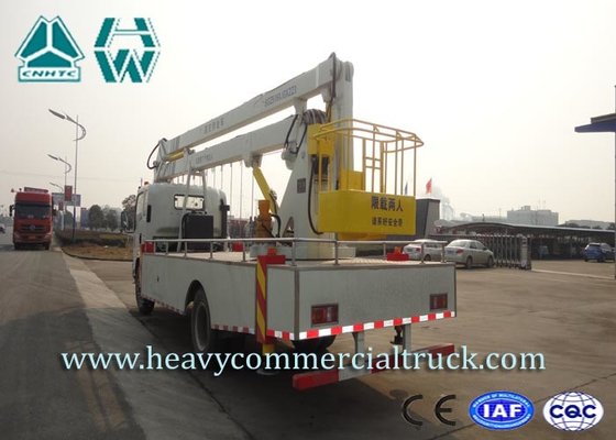 Light Duty Aerial Ladder Truck Mounted Boom Lift Aerial Work Platform