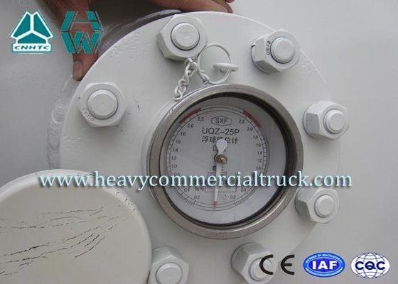 Longlife Pressure Vessel LPG Semi Trailer Reliable Structure Anti - Corrosion Coating