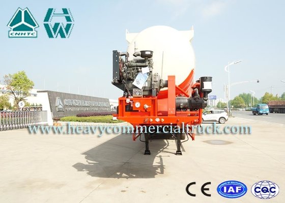 Customize design Double V Shape Bulk Cement Tank Semi Trailer 30cbm - 60cbm