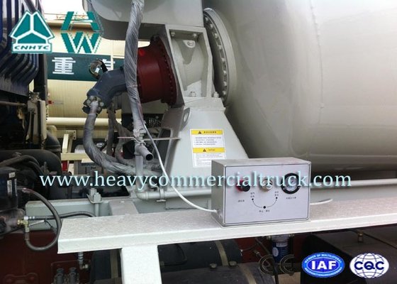 Electric Control 6 CBM Cement Mixer Vehicle With Mercedes Benz Technology