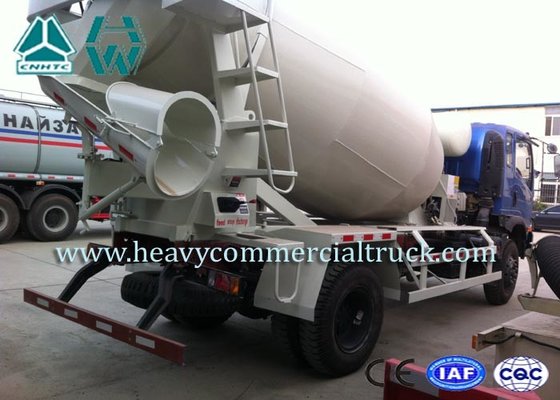 Electric Control 6 CBM Cement Mixer Vehicle With Mercedes Benz Technology