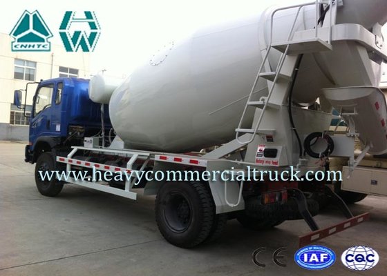Electric Control 6 CBM Cement Mixer Vehicle With Mercedes Benz Technology
