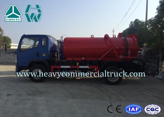 Environmental Protection Fecal Suction Truck High Pressure Cleaner 4 x 2