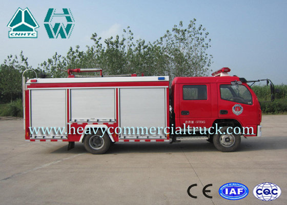 25 CBM 4 Tons Dongfeng High Speed Fire Fighting Truck  With Fire Pumps