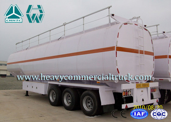 40cbm 60000L Commercial Fuel Tank Semi Trailer Mechanical Suspension