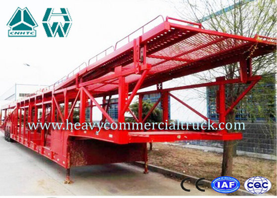 Hydraulic System Car Carrier Semi Trailer For Auto Transportation
