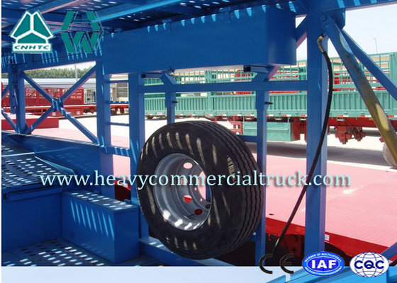 Hydraulic 12 Units Vehicle Transport Car Carrying Truck 60 Tons Sinotruk