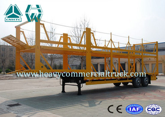 Light Weight Car Carrier Semi Trailer Hydraulic Lifting Vehicle Hauling Trailers