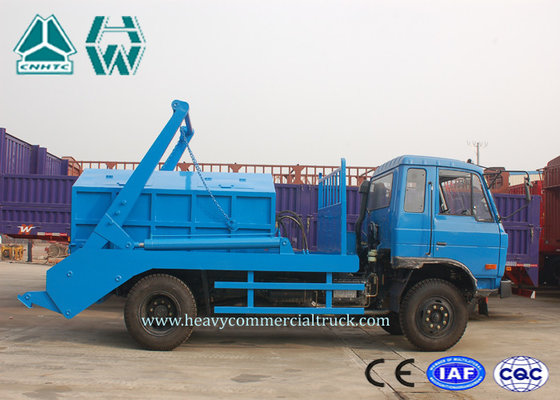 Multi Functional 4 X 2 Swing Arm Garbage Compactor Trucks Sinotruk