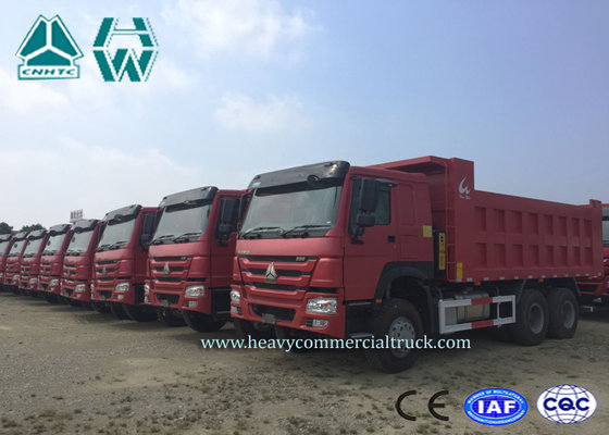 High Capacity Mining Tipper Truck , 20 Ton Coal Mine Trucks Ten Wheel