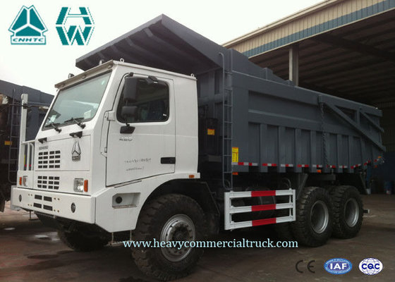 White Howo 6X4 High Efficiency Mining Dump Truck Front Tipping 371 HP