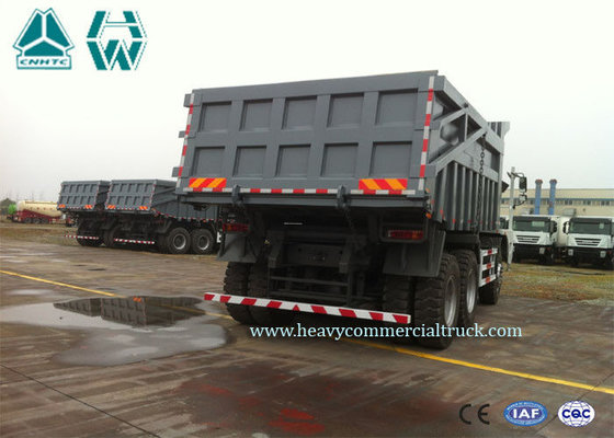 White Howo 6X4 High Efficiency Mining Dump Truck Front Tipping 371 HP