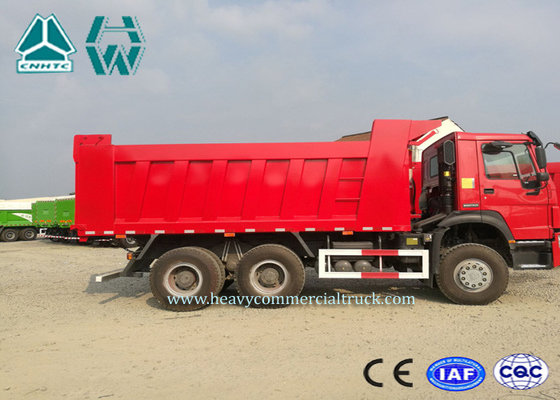 20 Cubic Meters Mining Dump Truck 6 X 4 Drive Wheel 8500 X 3300 X 3670mm Body