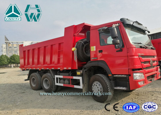 20 Cubic Meters Mining Dump Truck 6 X 4 Drive Wheel 8500 X 3300 X 3670mm Body