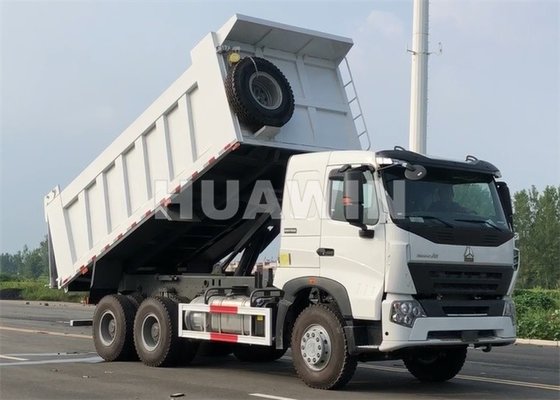 SINOTRUK Howo Mining Dump Truck Middle Lifting 30t 5400*2300*1500mm Cargo Box