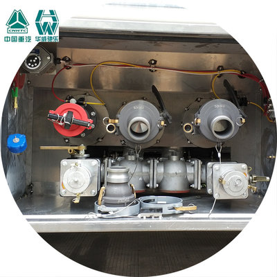 Multi Color Diesel Fuel Trailer , Customized Size Aluminum Tanker Trailer