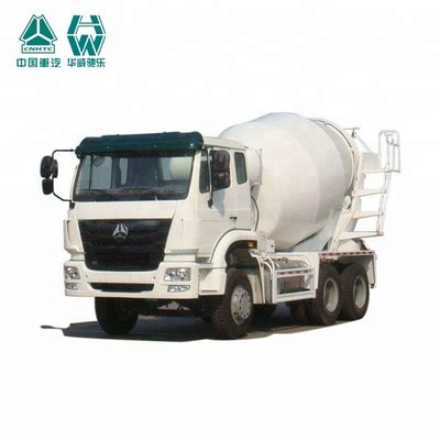 Germany Technology Cement Bulk Carrier Truck , Cement Mixer Trailer 336HP/248KW