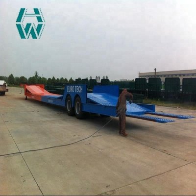 Long Distance Auto Hauling Trailers / Hydraulic Vehicle Transport Trailer