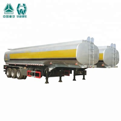 OEM Aluminum Fuel Tanks For Semi Trucks , Tri Axle Semi Trailer 45000 Liters