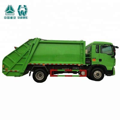 Customized Capacity Garbage Compactor Trucks Simple Collecting Method