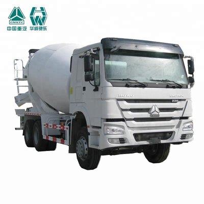 High Speed Concrete Mixer Vehicle , Powerful HOWO Mixer Truck