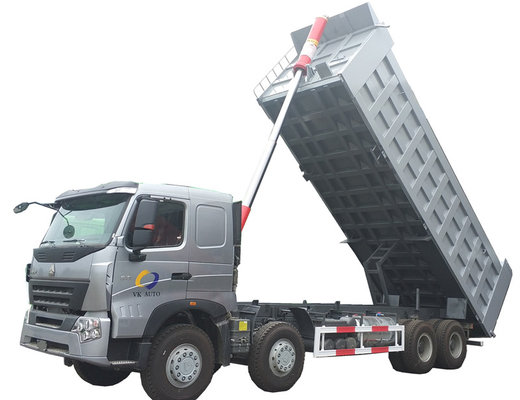 High Strength Mining Tipper Truck , 12 Wheels Coal Mine Dump Truck Long Life