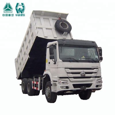 Large Capacity Sinotruk Howo 6x4 Dump Truck , OEM Heavy Mining Trucks