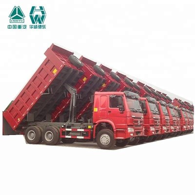 Large Capacity Sinotruk Howo 6x4 Dump Truck , OEM Heavy Mining Trucks