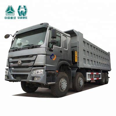 Comfortable Cabin HOWO 8x4 Dump Truck / Wider Road Coal Mine Trucks