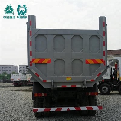 Left Hand Driving Dump Truck Howo , 10 Wheels Big Mining Trucks 12R22.5