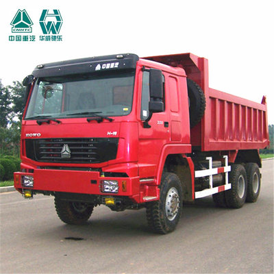High Strength Steel Huge Dump Truck / Pickup Dump Truck 51 - 60t Capacity