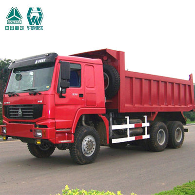 High Strength Steel Huge Dump Truck / Pickup Dump Truck 51 - 60t Capacity