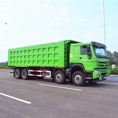 Light Weight HOWO Tipper Truck , Blue Giant Dump Truck Lower Fuel Consumption
