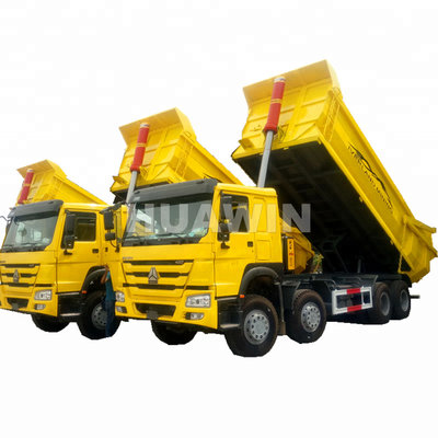 Manual Transmission Mining Dump Truck With U Shape Dump Body 351 - 450hp