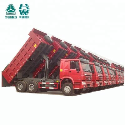 High Level Comfortable Mining Dump Truck Tipper For Construction Business