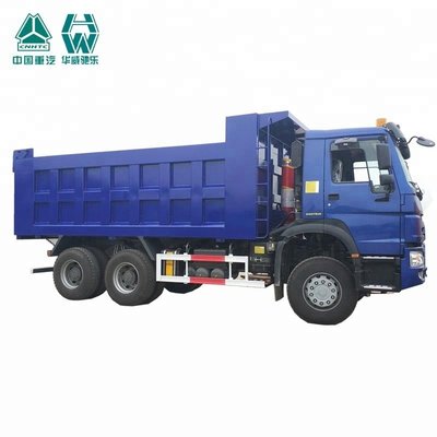Multi Color 16 Cubic Meter Mine Dump Truck / 10 Wheel HOWO 6x4 Dump Truck