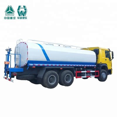 Hydraulic Single Axle Water Tank Truck Internal Anti - Corrosion Treatment