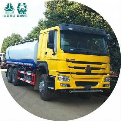 Hydraulic Single Axle Water Tank Truck Internal Anti - Corrosion Treatment
