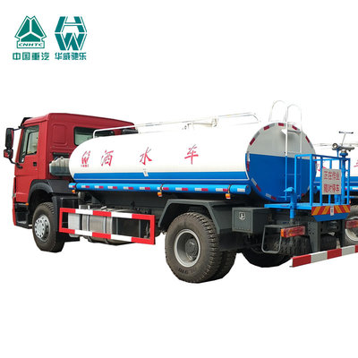 Manual Transmission Stainless Steel Water Trucks , Water Truck Equipment