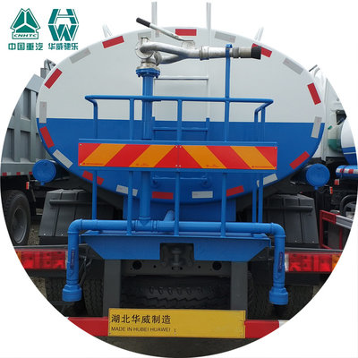 Custom Made Water Tank Truck With Engine Driven Gearbox 336hp 6X4 20cbm
