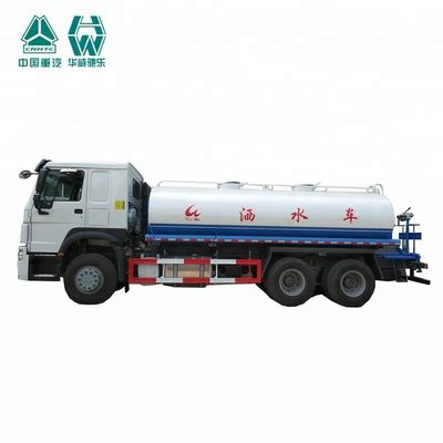 High Pressure 4000 Gallon Water Truck , Diesel Fuel Water Hauling Truck