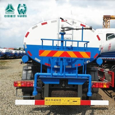 High Pressure 4000 Gallon Water Truck , Diesel Fuel Water Hauling Truck